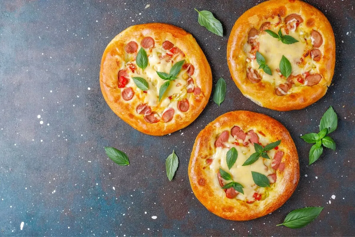 Mini pizzas irresistíveis - Receitas da Tia Zilda