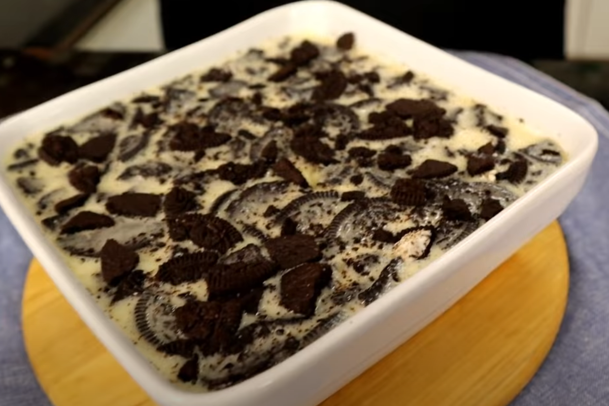 Mousse de oreo fácil - Receitas da Tia Zilda