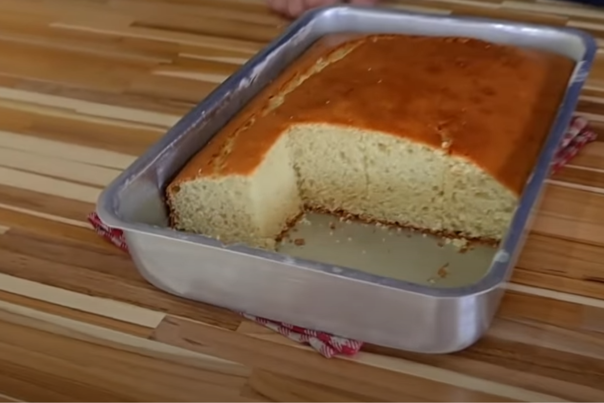 Bolo de creme de leite aprenda a fazer um bolo fofinho - Receitas da ...